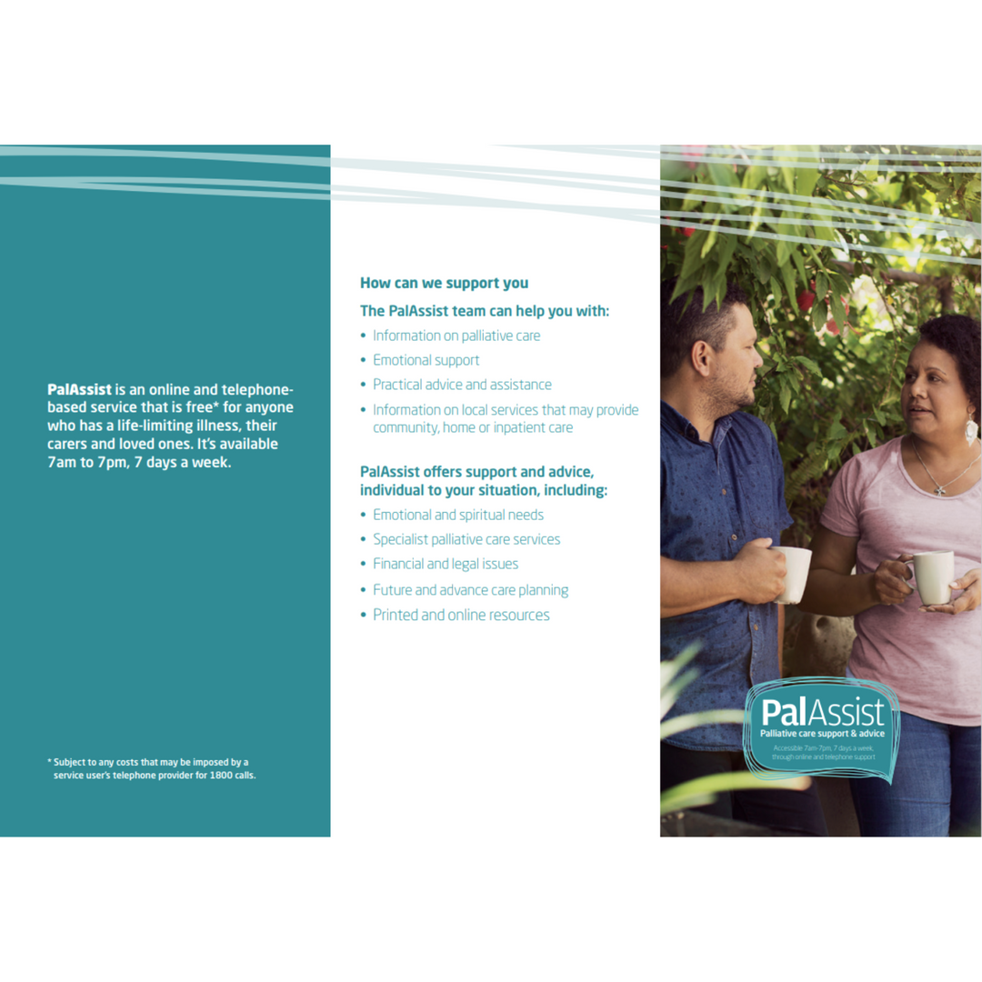 PalAssist Trifold Brochure (Hardcopy)